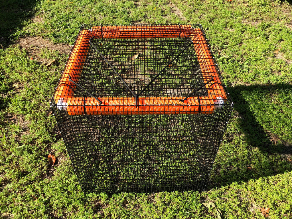 Live Fish Basket - Fish Cage - Fish Holding Pen (2x2x2 ft cube) – Reel ...