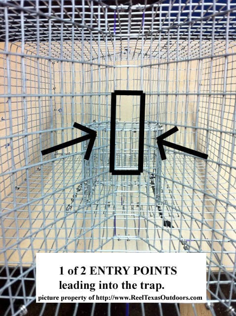 Rectangle Bait Fish Trap: Bream Trap – Perch Trap – Eel Trap – Reel ...